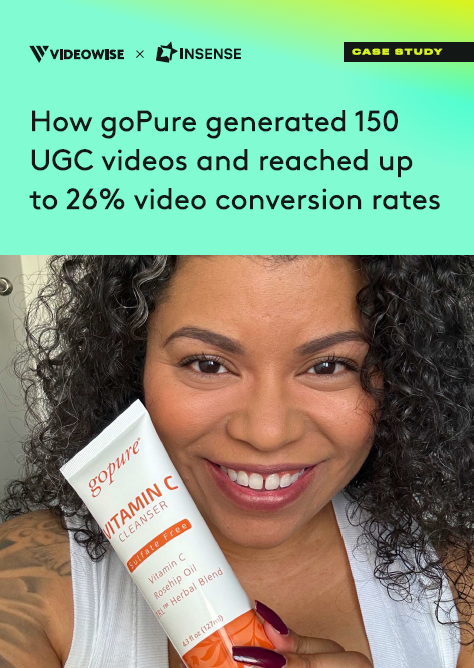 goPure Beauty Success Story with Videowise and Insense